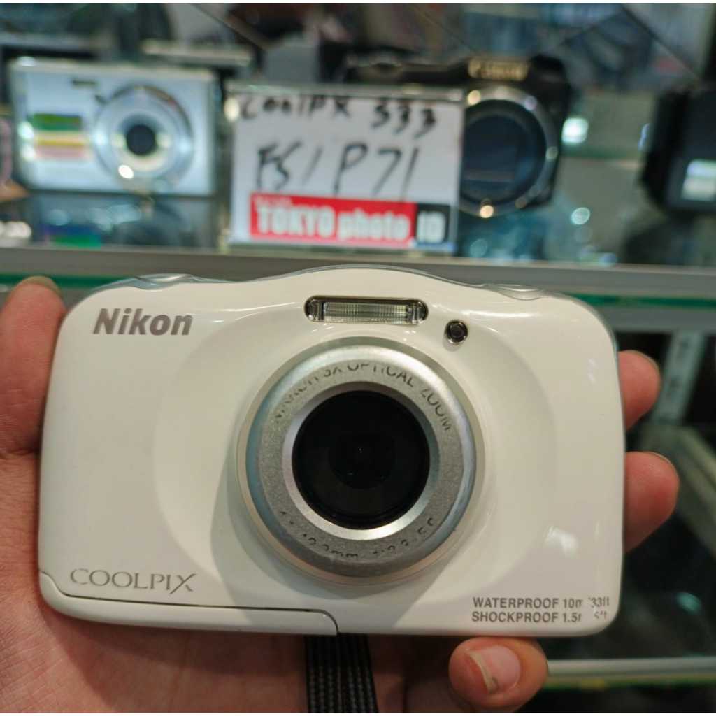 Jual Digicam Nikon Coolpix S33 Waterproof | Shopee Indonesia