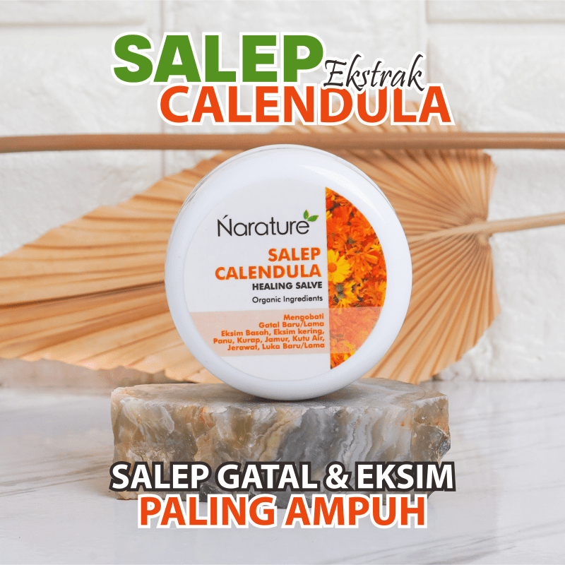 Jual Narature Calendula Salve Salep Obat Gatal Eksim Kering Menahun ...