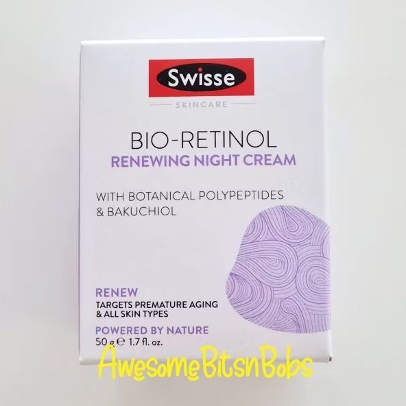 Jual Swisse Skincare Bio-Retinol Renewing Night Cream 50g | Shopee ...