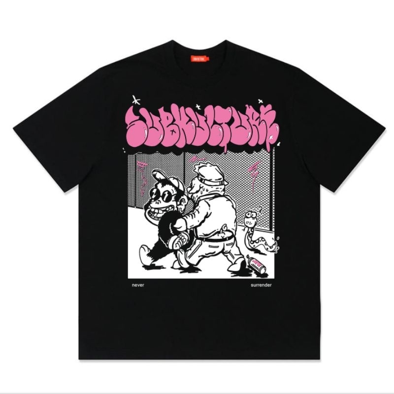 Jual SUBKULTURE - RULES - KAOS COMBED 24S / TSHIRT BLACK | Shopee Indonesia