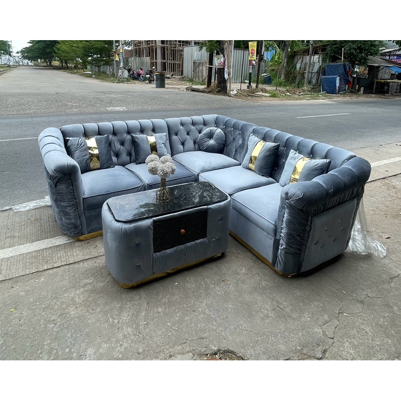 Jual Sofa L sudut foxy | Shopee Indonesia