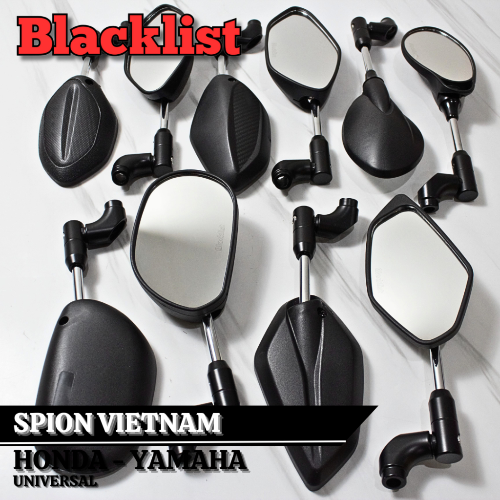 Jual Spion Standar Model Lipat Blacklist Spion Vietnam Kaca Putih Spion ...
