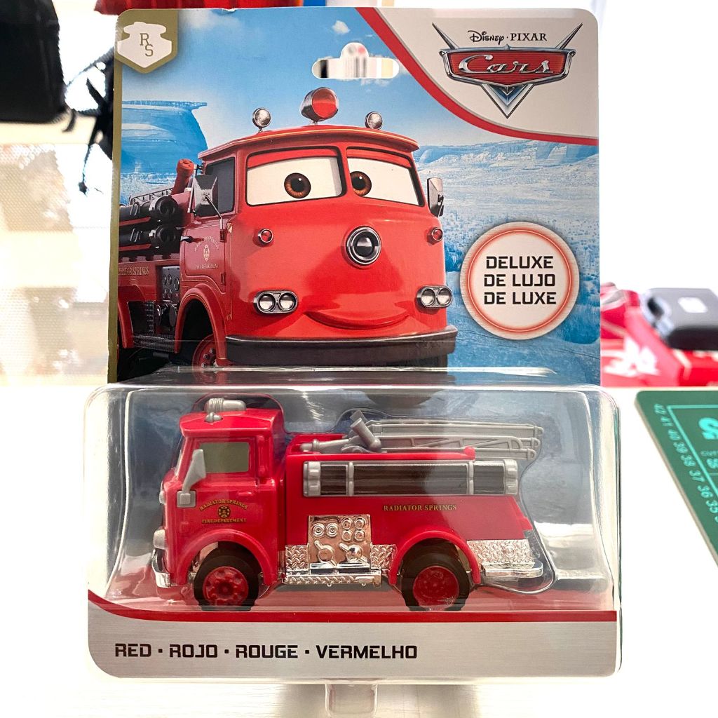 Jual DISNEY PIXAR CARS RED DELUXE ORIGINAL MATTEL PEMADAM KEBAKARAN ...