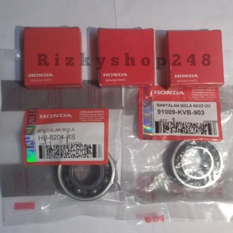 Jual laher bearing gearbox rasio set beat fi beat pop beat street vario ...