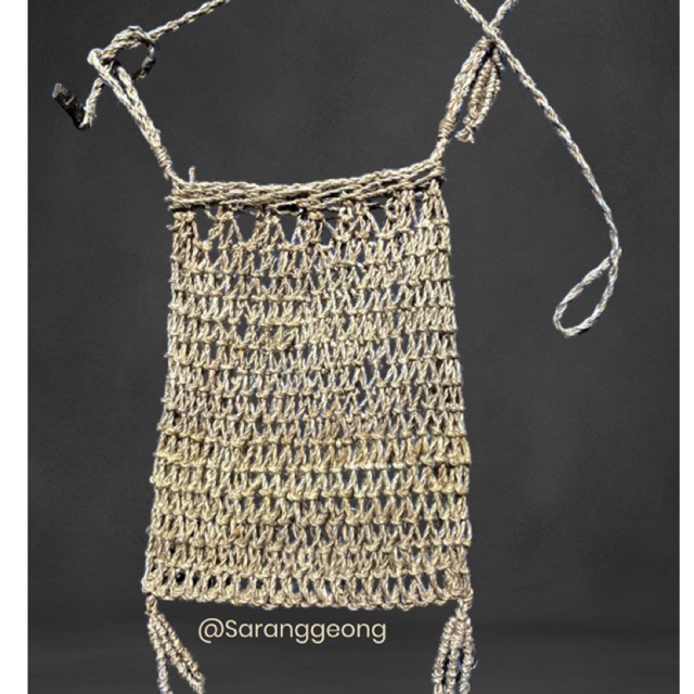 Jual tas slempang koja baduy tas etnik baduy kulit kayu teureup ...