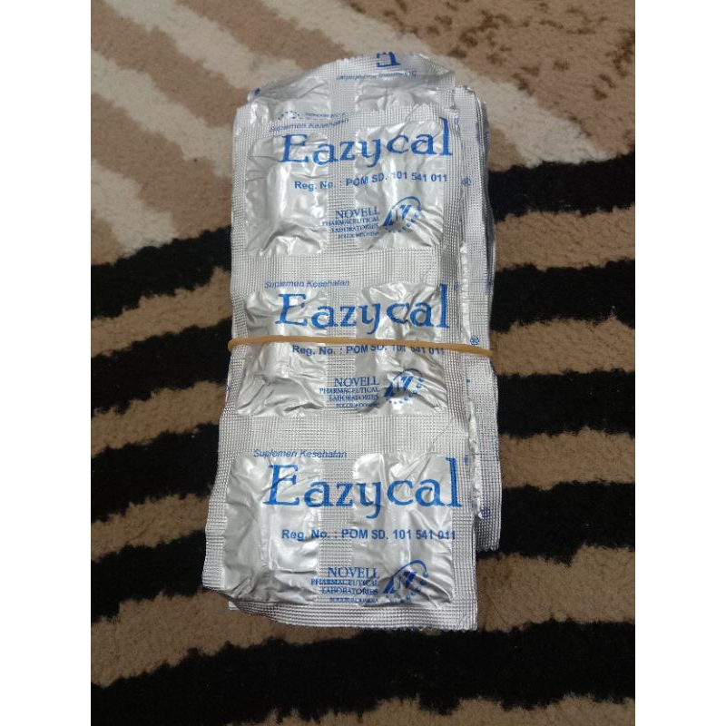 Jual eazycal /strip isi 6 tablet | Shopee Indonesia