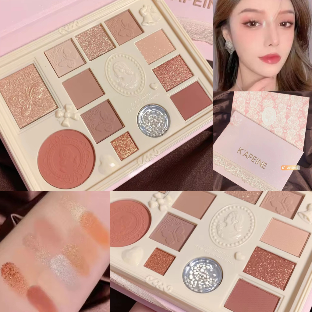 Jual K'Apeine Eyeshadow Princess Pinky Eyeshadow 12 Warna Kapeine Eye ...