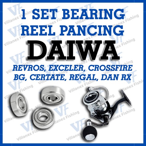 Jual BEARING REEL SET DAIWA REVROS, EXCELER, CROSSFIRE, BG, CERTATE ...