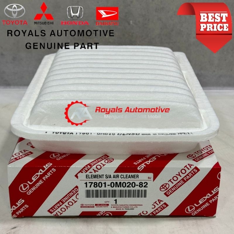 Jual Filter Udara / Air Filter Toyota Yaris Vios Noah Corolla Altis ...