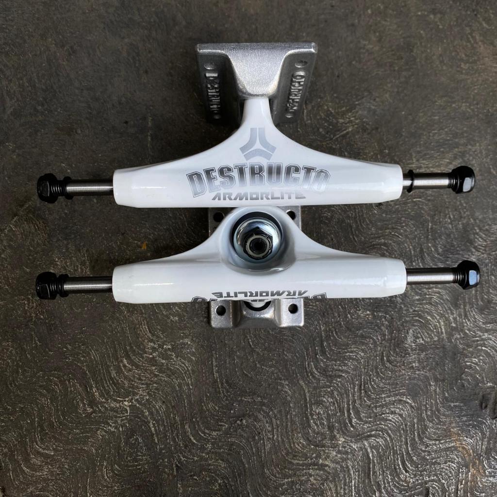 Jual DESTRUCTO Skateboard Truck size 5.25 truck wheels original lite ...