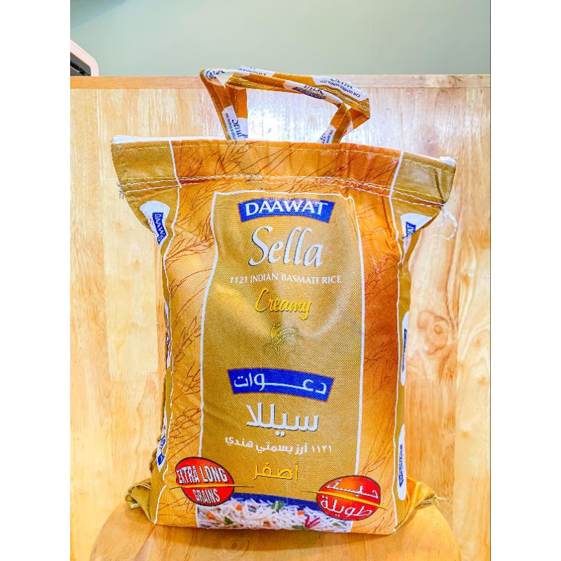 Jual BERAS BASMATI DAAWAT SELLA CREAMY 5KG | Shopee Indonesia