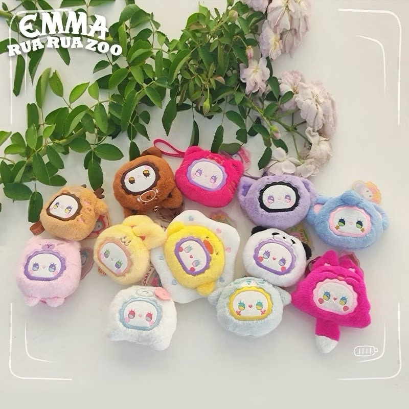 Jual Blindbox Emma RuaRua Zoo (Random) Gantungan boneka Wangi lucu ...