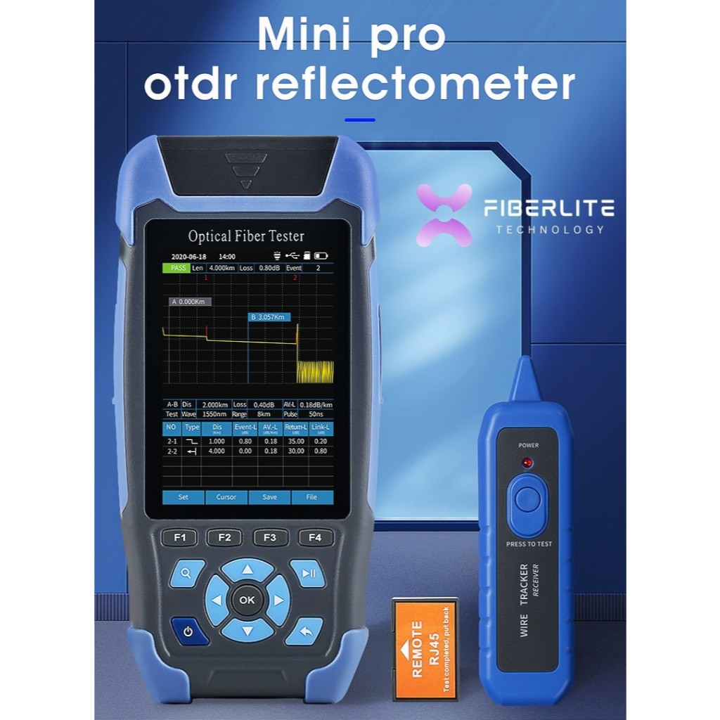 Jual OTDR Fiber Optik / OTDR Mini 3302S / AUA-900 COMPTYCO Smart OTDR ...