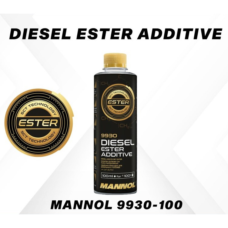 Jual MANNOL 9930 Diesel Ester Additive Diesel lubricant Lx4 Kemasan 100 ML | Shopee Indonesia