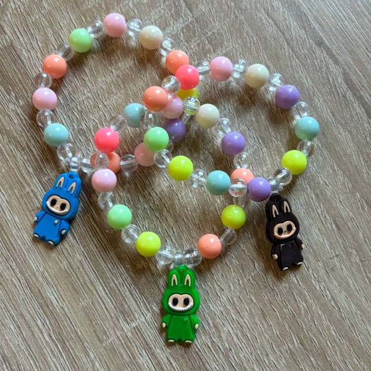 Jual Gelang labubu / labubu / manik labubu / gelang monte labubu ...