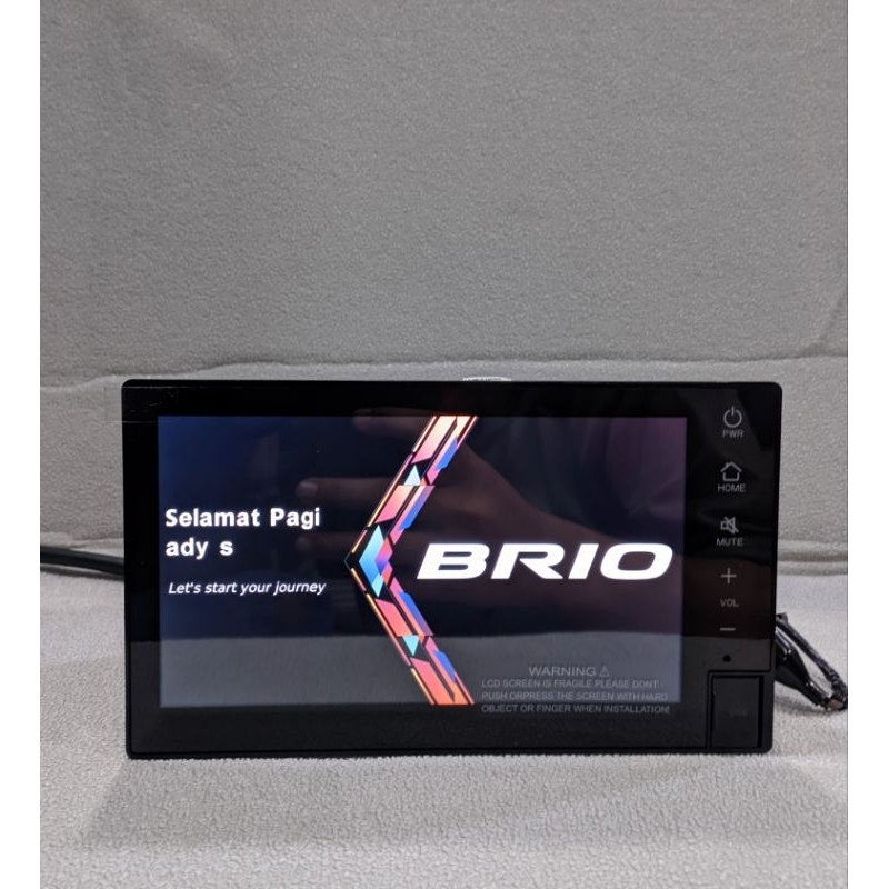 Jual head unit original honda BRIO 2024 dan bisa MirrorLink | Shopee ...