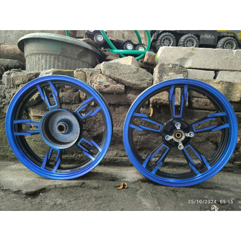 Jual VELG VELK VENOM HETZER HITAM BIRU VARIO 125/150 LEBAR MINUS CET ...