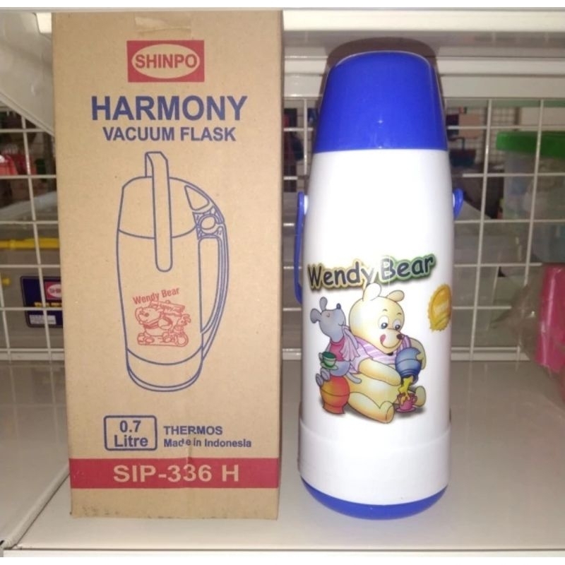 Jual SHINPO : HARMONY THERMOS MINI VACUUM FLASK TERMOS TUANG AIR PANAS 0,7 LITER | Shopee Indonesia