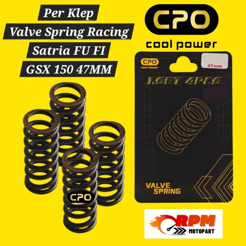 Jual Per Klep Racing Satria FU Karbu FI WR155 WR 155 GSX 150 Valve ... Jual Per Klep Racing Satria FU Karbu FI WR155 WR 155 GSX 150 Valve ...