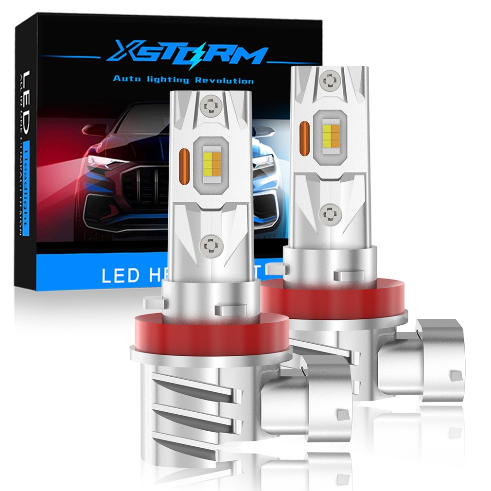 Jual XSTORM 2pcs Car Headlight Lamp H8 H11 LED Foglight Canbus 9005 HB3 CSP LED Headlamp Bulb ...