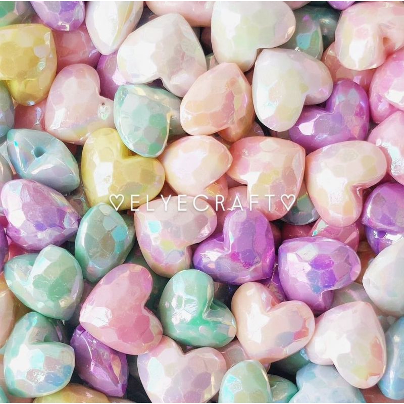 Jual Manik love diamond pastel (25gram) | Shopee Indonesia
