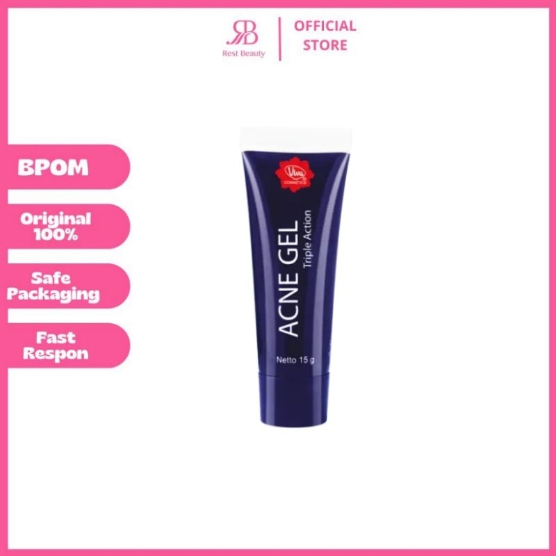 Jual VIVA - Acne Gel Triple Action 15gr | Shopee Indonesia