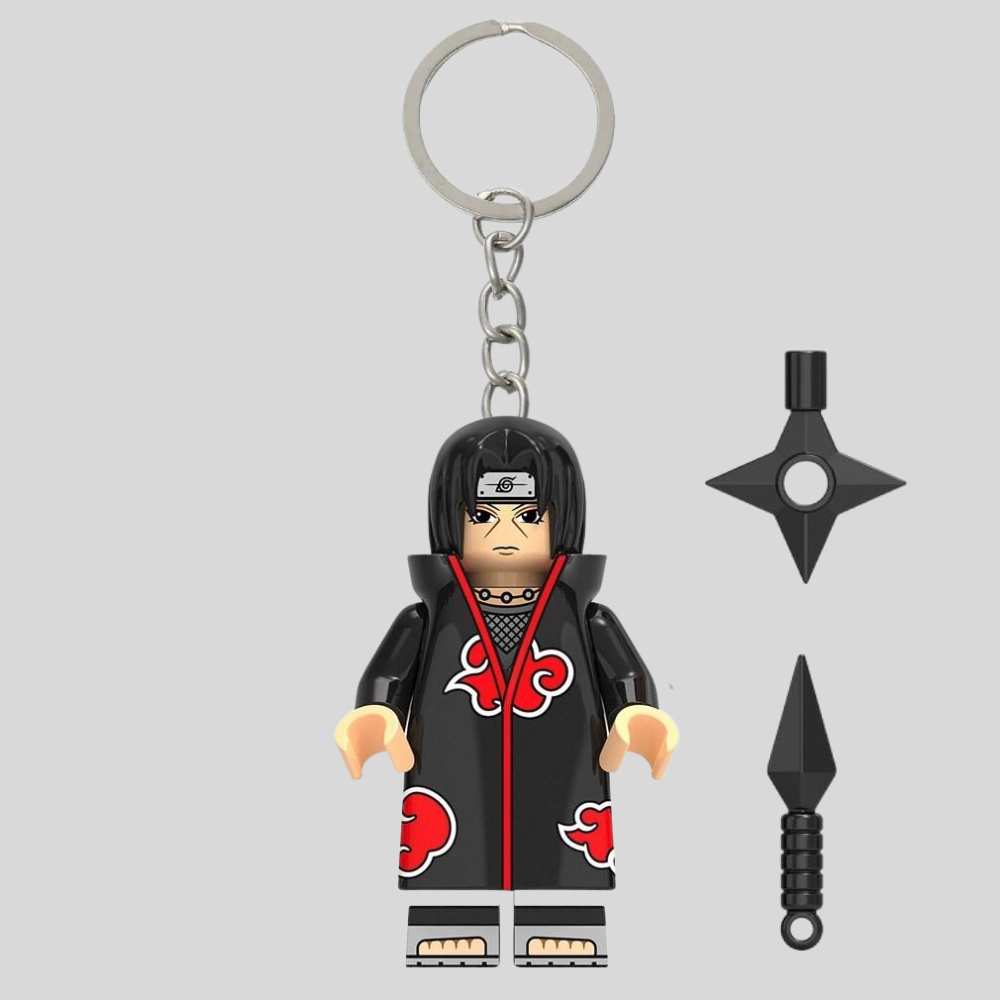 Jual Itachi Akatsuki LEGO Keychain | Gantungan Kunci LEGO Itachi ...