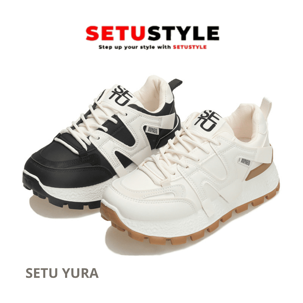 Jual SETU Yura Sepatu Sintetis Sneakers Wanita Olahraga Sport Korean ...