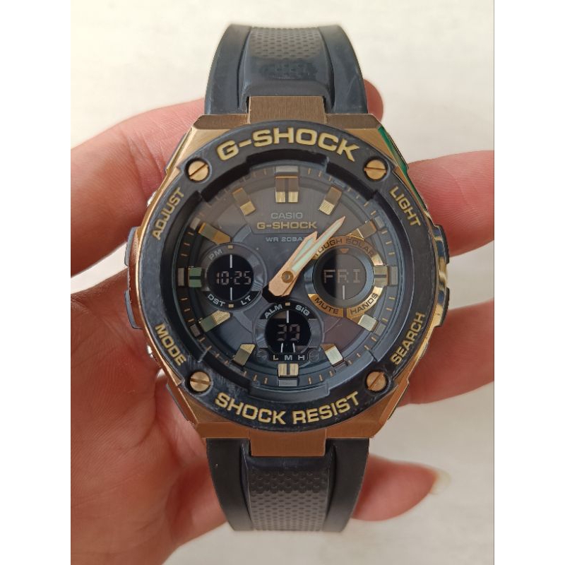 Jual Casio G-Shock G-Steel GST-S100G-1ADR Tough Solar original bekas ...