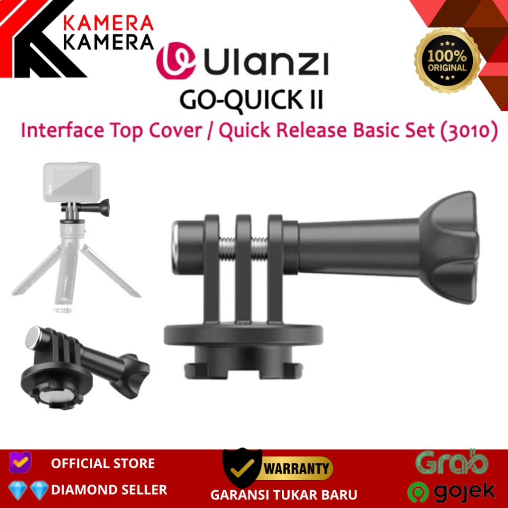 Jual Ulanzi Go Quick II Interface Top Cover Quick Release Basic Set ...