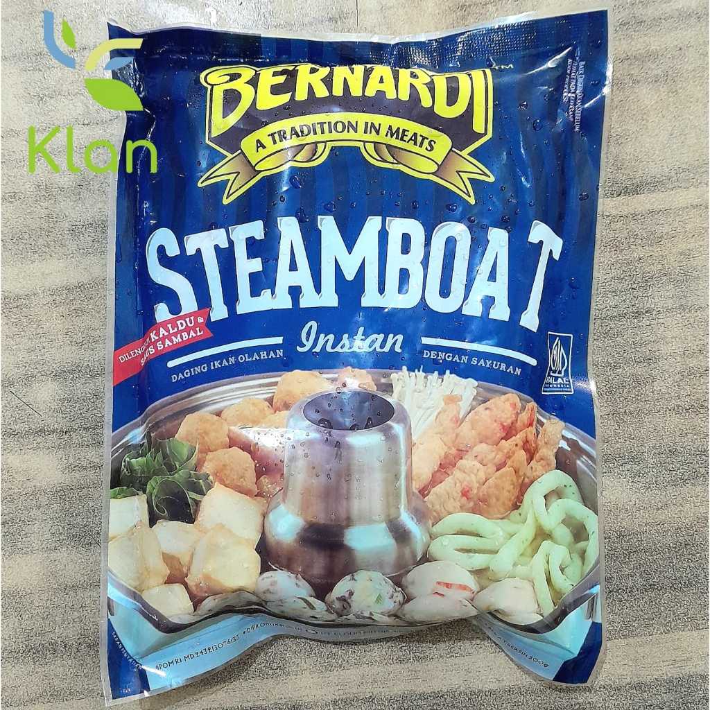 Jual BERNARDI STEAMBOAT INSTAN 300GR LENGKAP DENGAN KALDU DAN SAOS ...