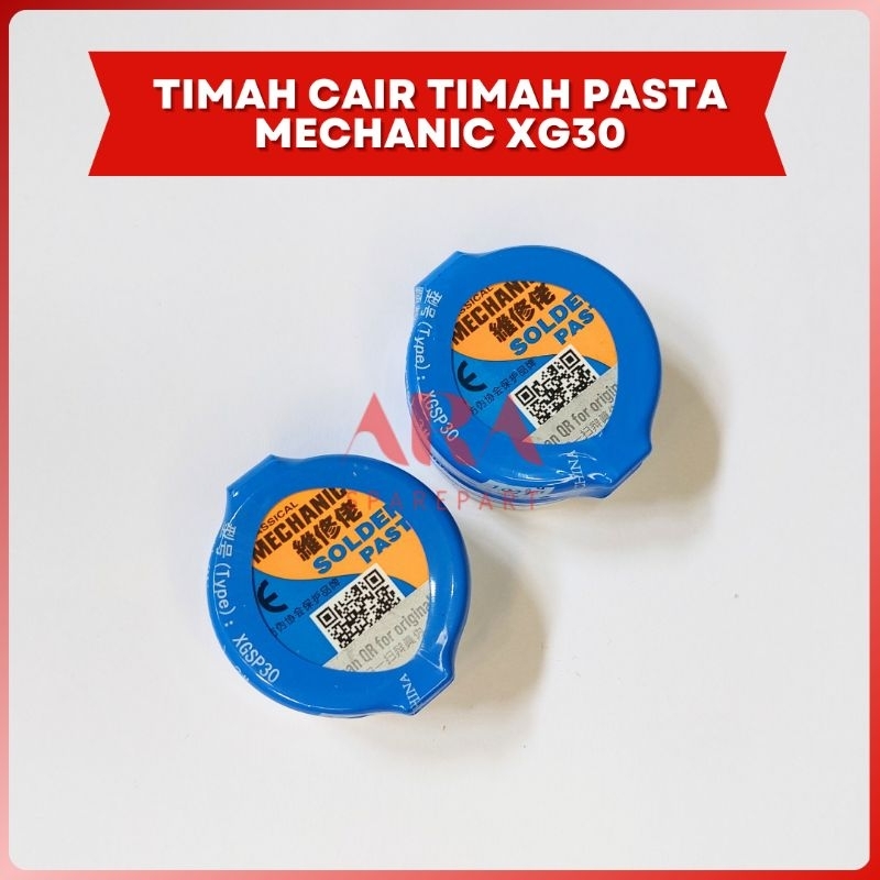 Jual TIMAH CAIR TIMAH PASTA MECHANIC XG30 | Shopee Indonesia