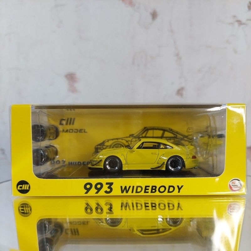 Jual CM Model 1/64 Porsche 993 Yellow Indonesia Exclusive | Shopee ...