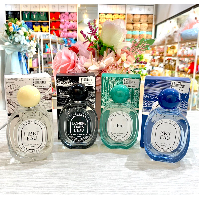 Jual MINISO perfum endless unisex Eau De perfum 75ml | Shopee Indonesia