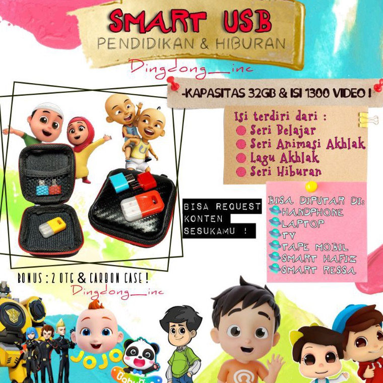 Jual Produk Baru USB SMART HAFIZ BELAJAR HIBURAN VERSI 1 2 3 4 5 6 ANAK MUSLIM FLASHDISK ...