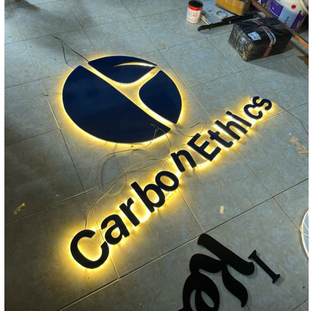 Jual HURUF TIMBUL PVC MENYALA 20 CM / OUTDOOR / Dekorasi, Nama Toko ...