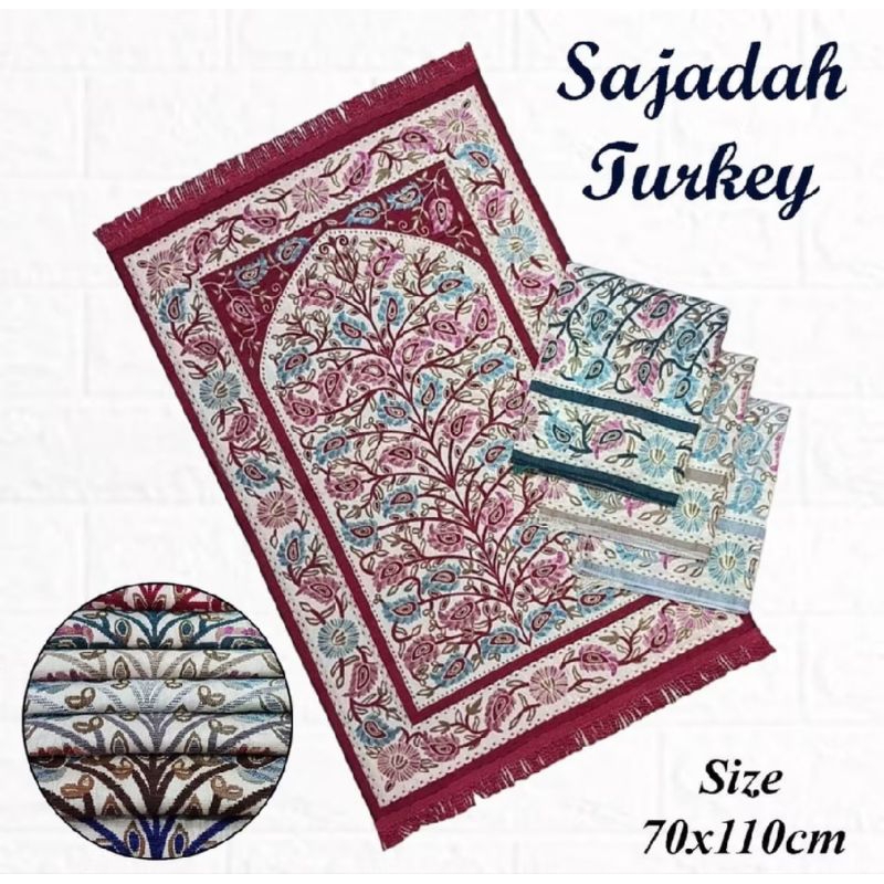 Jual Sajadah turki premium sajadah alas sholat | Shopee Indonesia