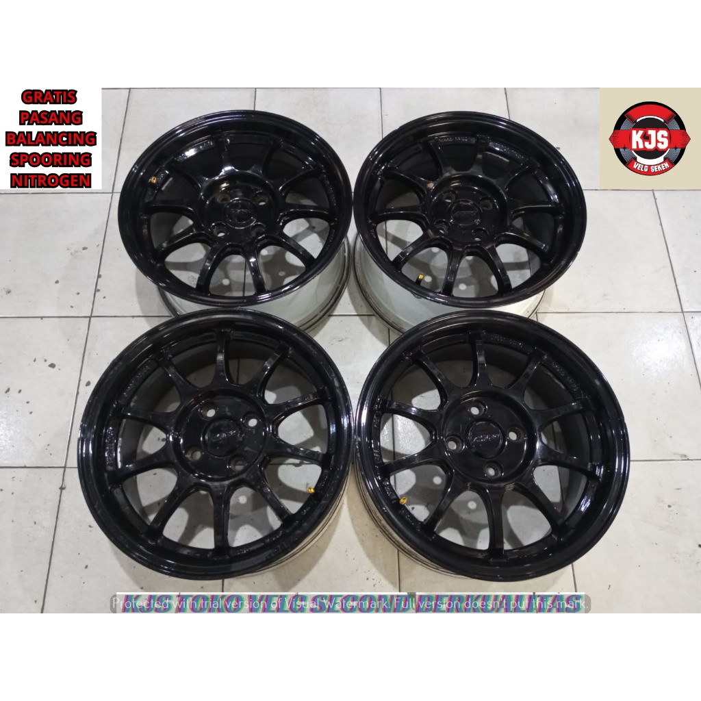 Jual VELG RACING SECOND MODEL ASTRO TYPE CE28 RING 15 LEBAR 6.5 RATA LOBANG PCD 4X100 OFFSET 42 ...