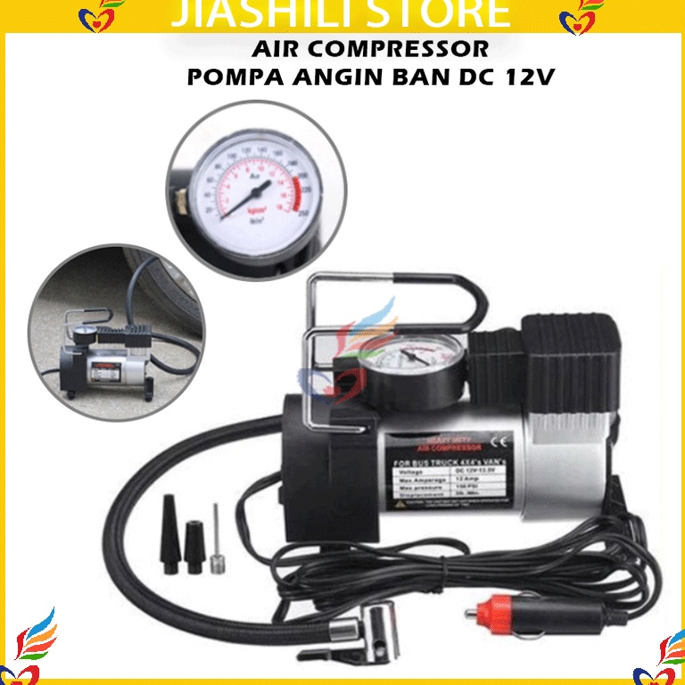 Jual Harga TERMURAAH Jiashili Paket Compressor Mini Listrik Portable ...