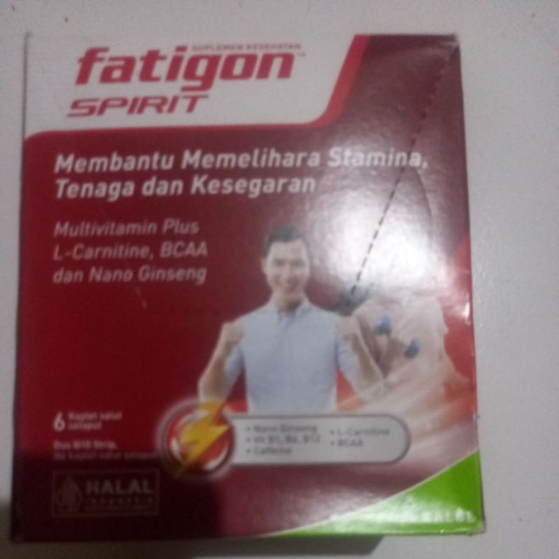 Jual Fatigon spirit ( 10strip ) exp 2026 | Shopee Indonesia