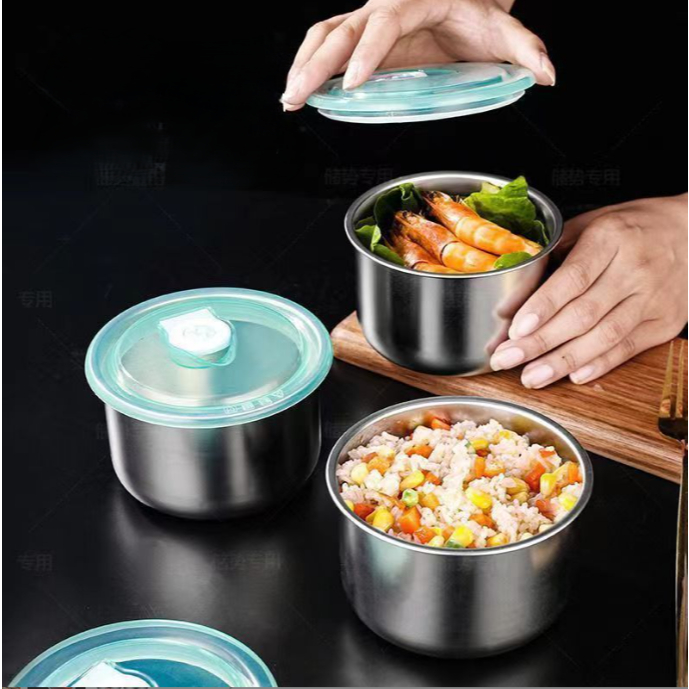 Jual WADAH MAKANAN TOPLES SAYUR MAKANAN KOTAK BEKAL STAINLESS 304 ...