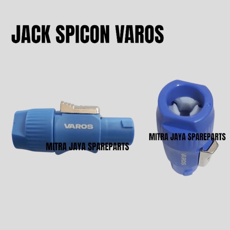 Jual JACK SPICON MERK VAROS/JEK SPIKON VAROS BIRU /JAK SPEAKON BIRU ...
