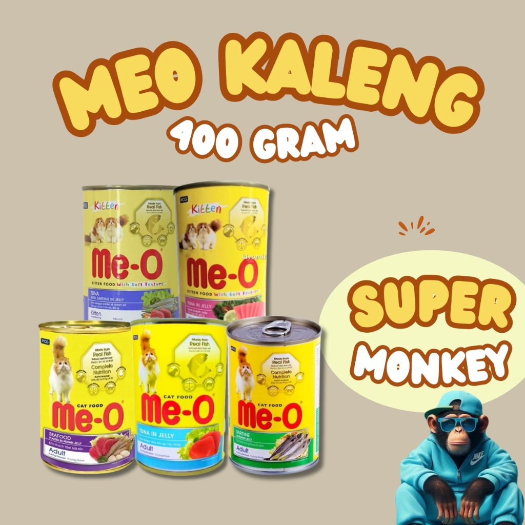 Jual MEO KALENG 400gr Makanan Kucing Basah Premium Wetfood | Shopee ...