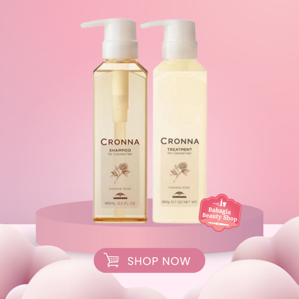 Jual Shampoo & Treatment Rambut Milbon Cronna for Colored Hair | Shopee ...