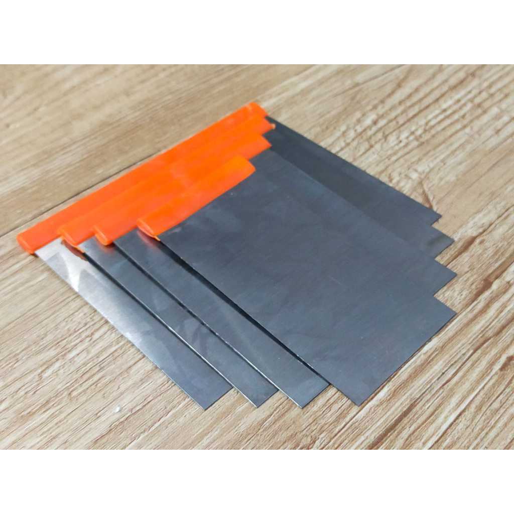 Jual Kape 1 set isi 4 PCS scraper scraper scrub skrap scrap plat besi ...