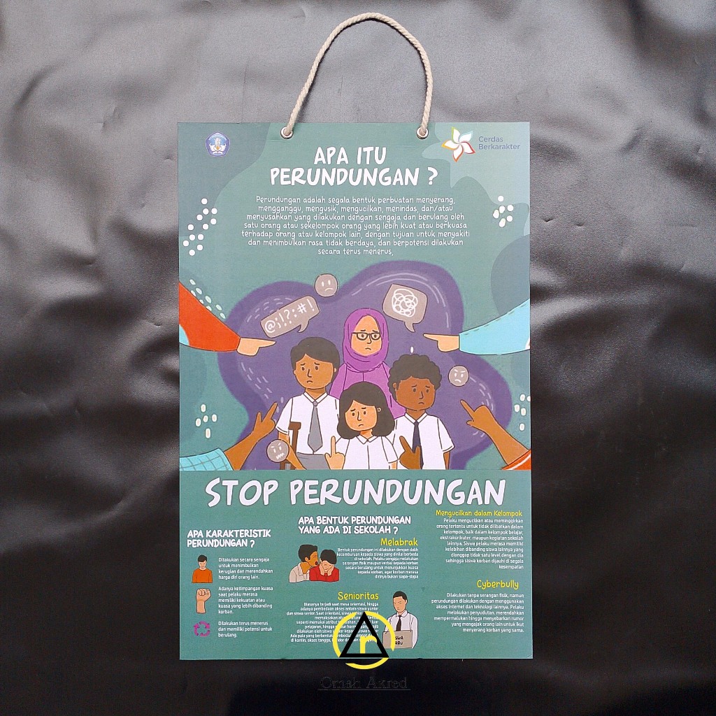 Jual Hard Poster Apa Itu Perundungan - Stop Bullying - Perundungan ...
