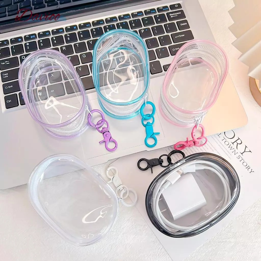 Jual Mini Bag Kotak Pouch Keychain untuk simpan Data Kabel Charger ...