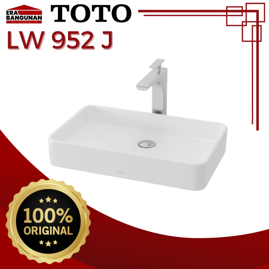 Jual Wastafel Toto LW 952 J / LW952J (Body Only) | Shopee Indonesia