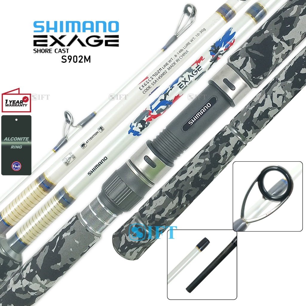 Jual Joran SHIMANO EXAGE SHORE CAST | Fuji Alconite & Seat | Popping | Rockfishing Pantai ...