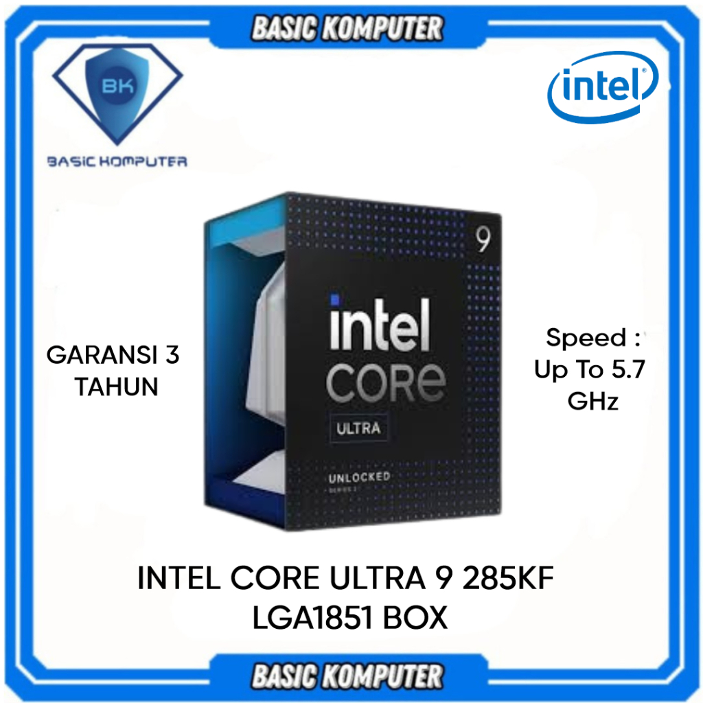 Jual Processor Intel Core Ultra 9 285KF Up To 5.7 GHz LGA1851 Box ...